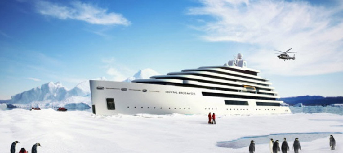 New Crystal ship for Northwest Passage - CLIA Alaska